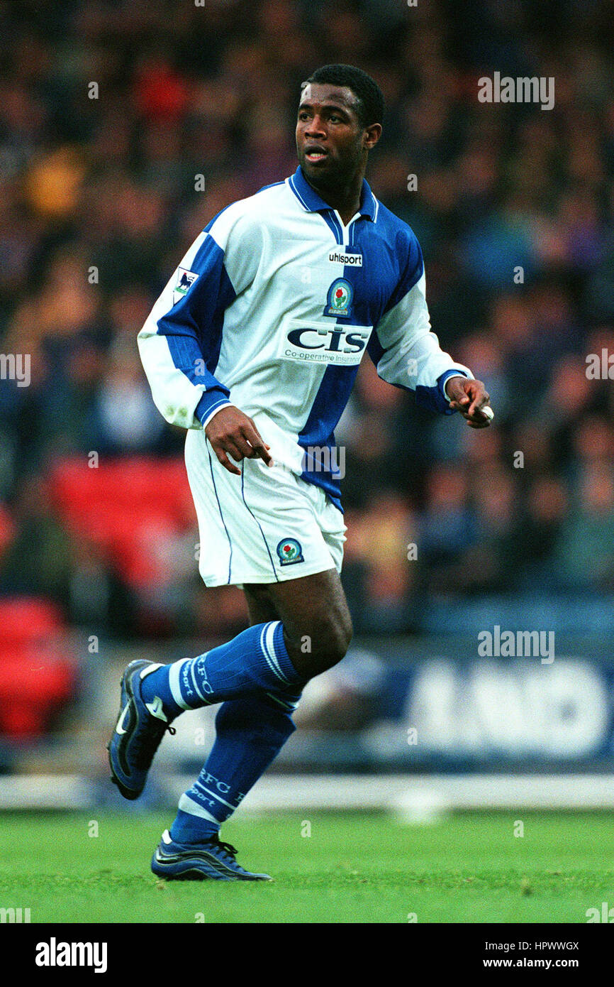 NATHAN BLAKE BLACKBURN ROVERS FC 07 November 1998 Stock Photo - Alamy
