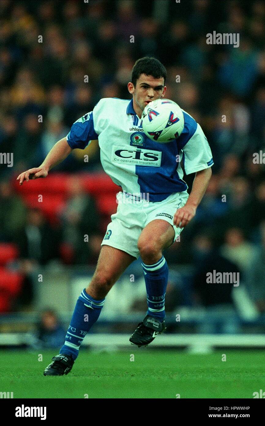 CALLUM DAVIDSON BLACKBURN ROVERS FC 07 November 1998 Stock Photo - Alamy