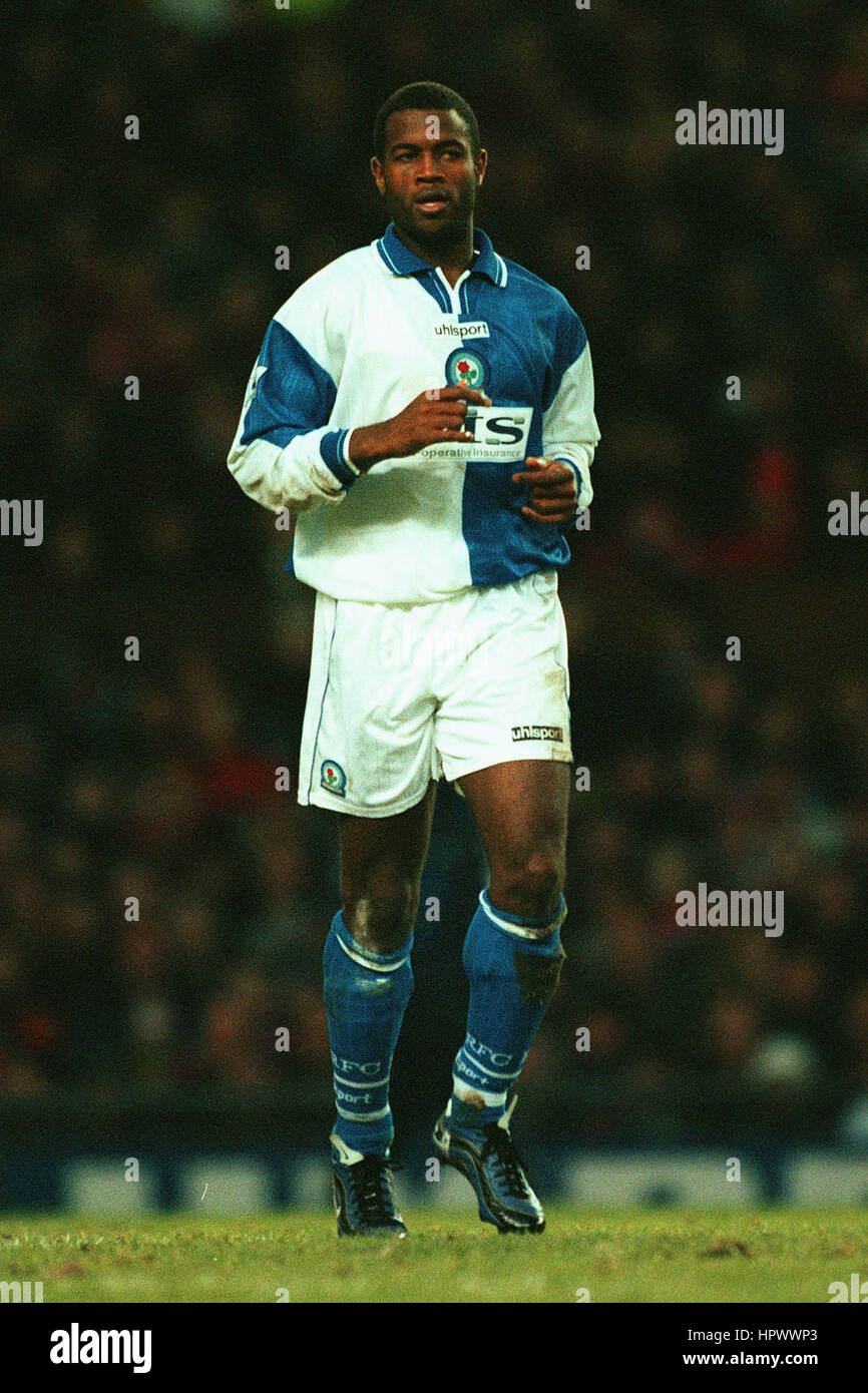 NATHAN BLAKE BLACKBURN ROVERS FC 16 November 1998 Stock Photo - Alamy