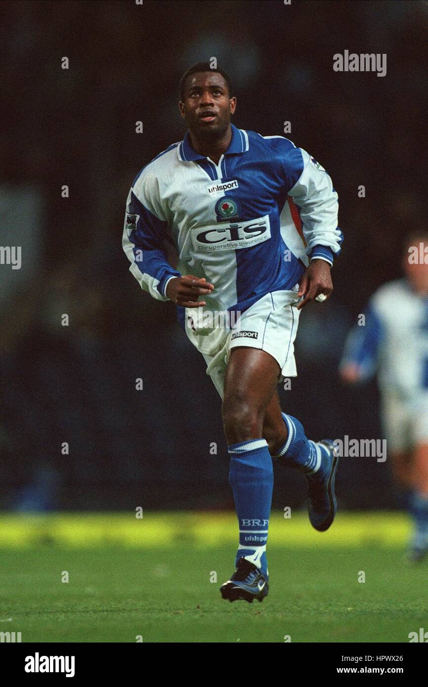 NATHAN BLAKE BLACKBURN ROVERS FC 14 November 1998 Stock Photo - Alamy