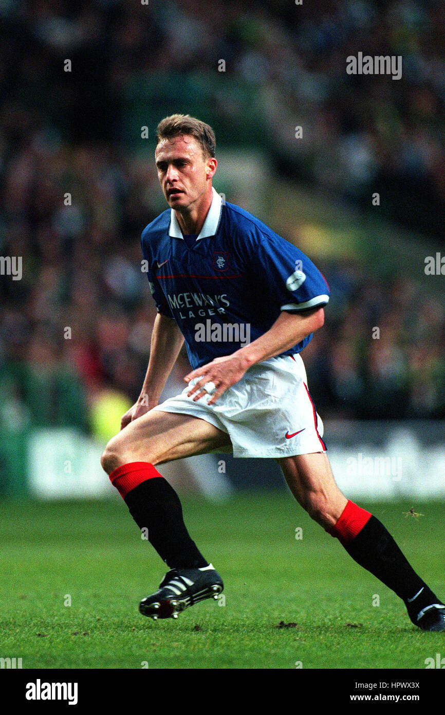 STEPHANE GUIVARC'H GLASGOW RANGERS FC 21 November 1998 Stock Photo - Alamy