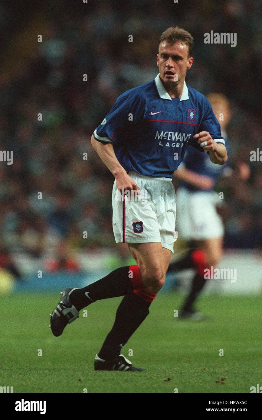 STEPHANE GUIVARC'H GLASGOW RANGERS FC 21 November 1998 Stock Photo - Alamy
