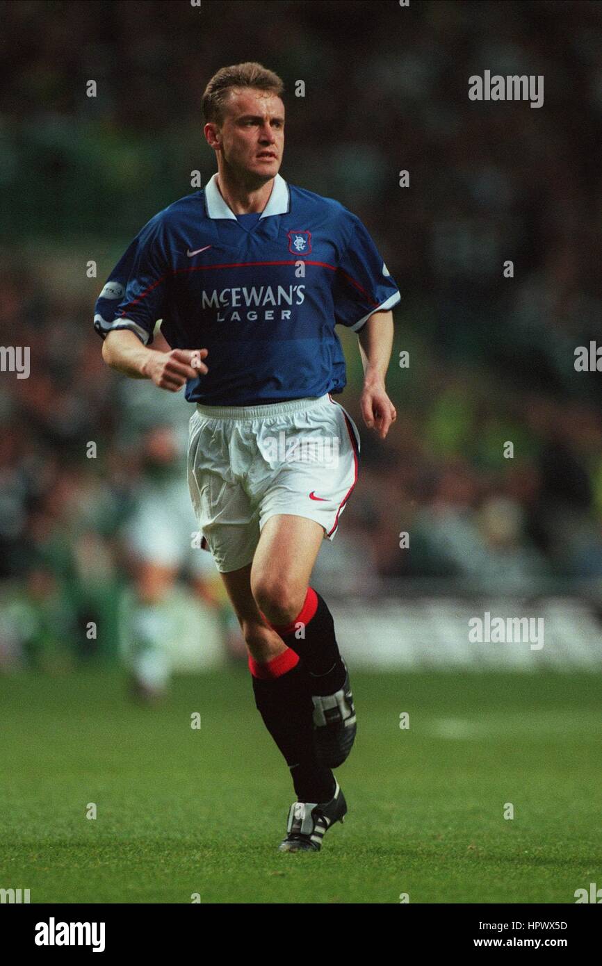 STEPHANE GUIVARC'H GLASGOW RANGERS FC 21 November 1998 Stock Photo - Alamy
