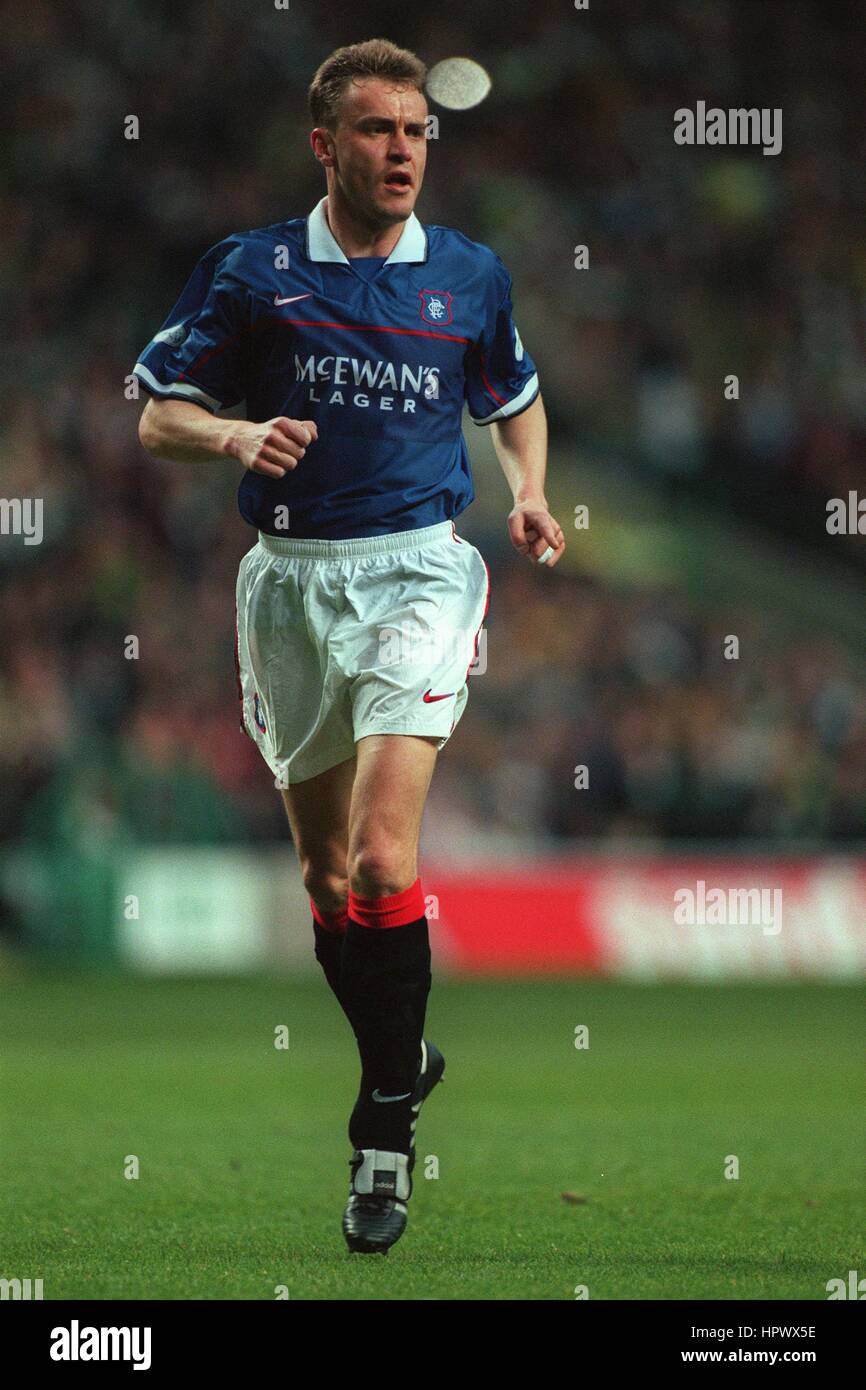 STEPHANE GUIVARC'H GLASGOW RANGERS FC 21 November 1998 Stock Photo - Alamy