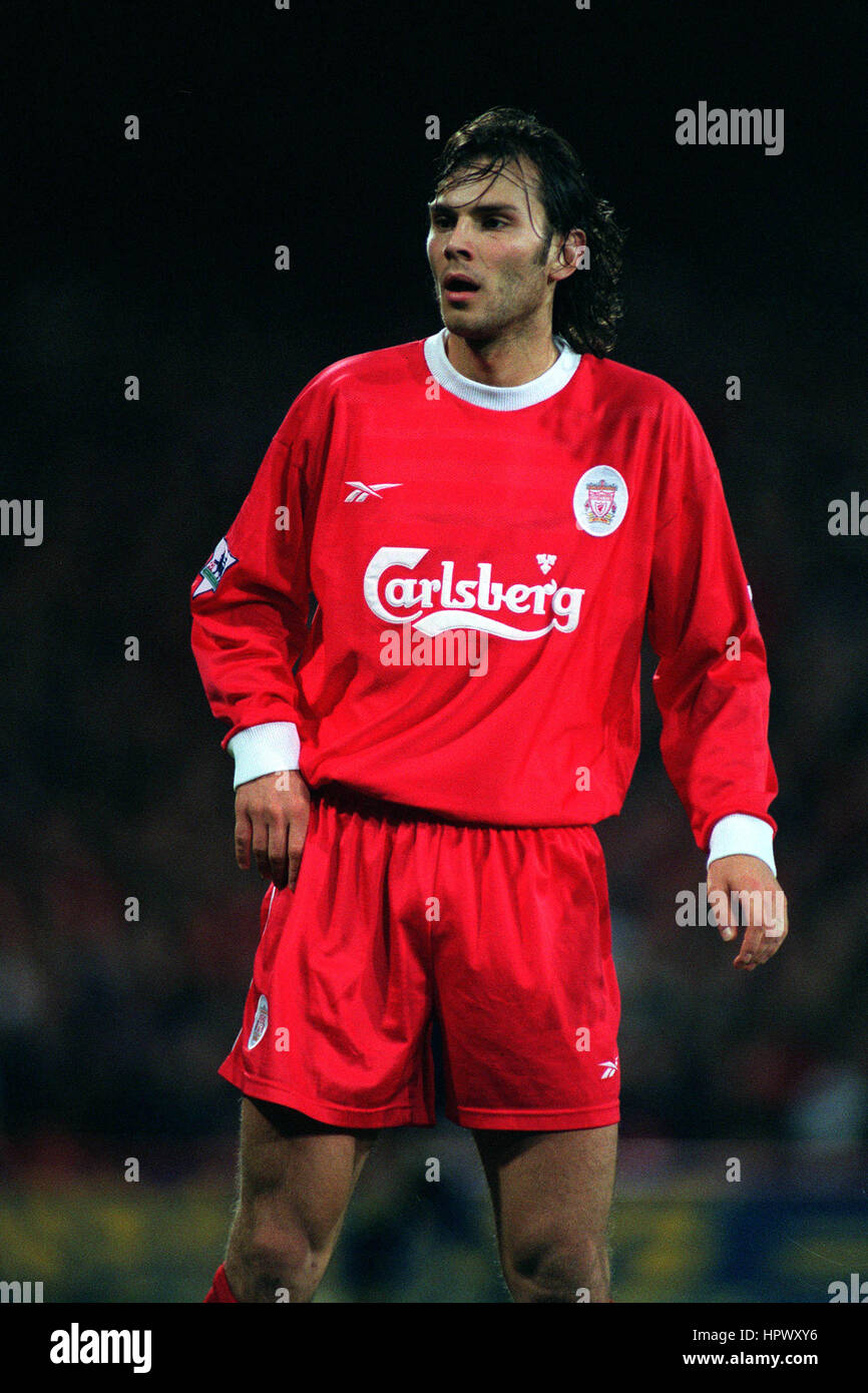 PATRIK BERGER LIVERPOOL FC 14 December 1998 Stock Photo - Alamy