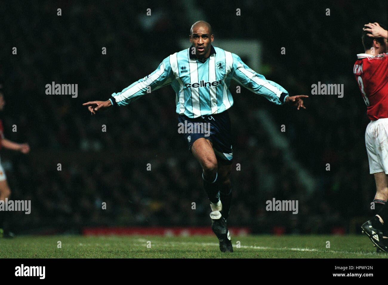 Football strike hi-res stock photography and images - Alamy