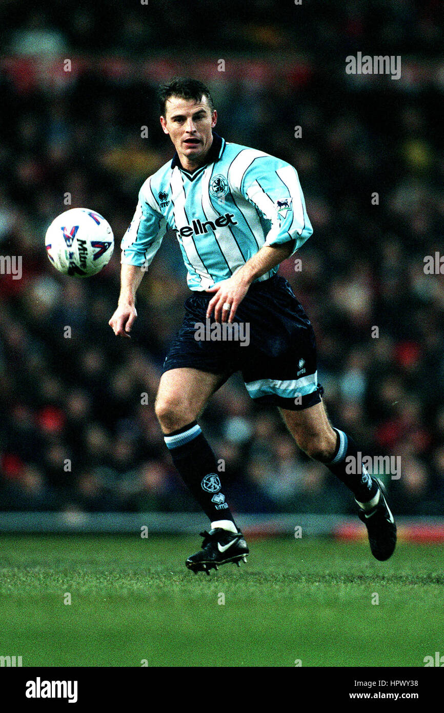 COLIN COOPER MIDDLESBROUGH FC 19 December 1998 Stock Photo - Alamy