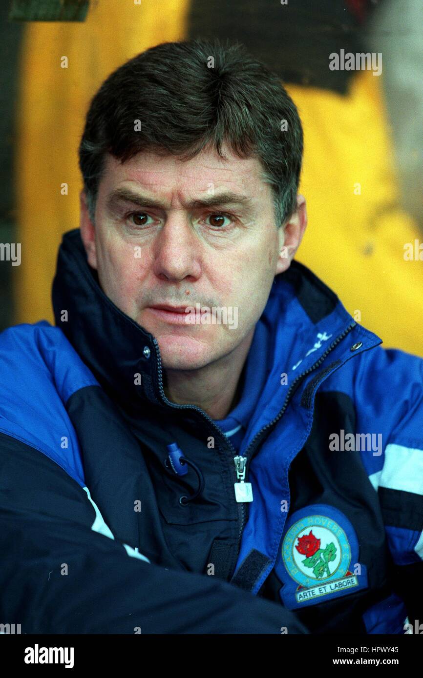 BRIAN KIDD BLACKBURN ROVERS MANAGER 19 December 1998 Stock Photo - Alamy