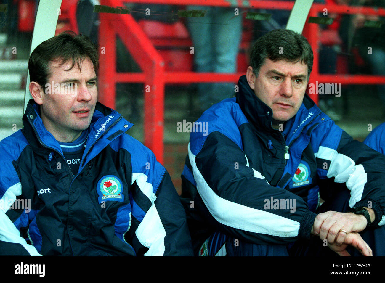 BRIAN MCCLAIR & BRIAN KIDD BLACKBURN ROVERS FC MANAGEMENT 20 December ...