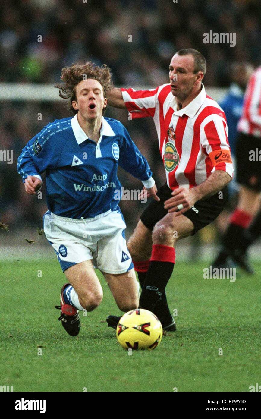 KEVIN BALL & STEVE ROBINSON BIRMINGHAM V SUNDERLAND 21 December 1998 ...