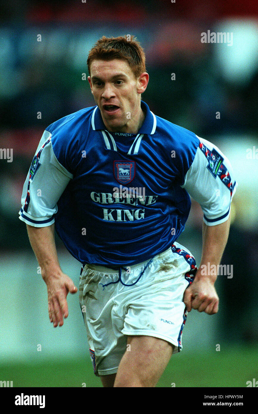 RICHARD NAYLOR IPSWICH TOWN FC 20 December 1998 Stock Photo - Alamy