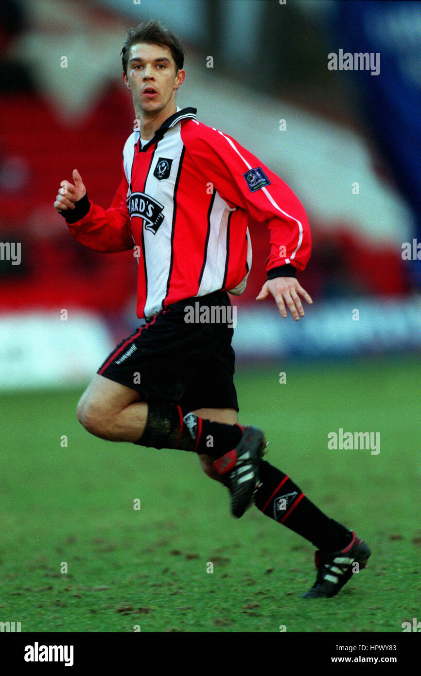 BOBBY FORD SHEFFIELD UNITED FC 20 December 1998 Stock Photo - Alamy