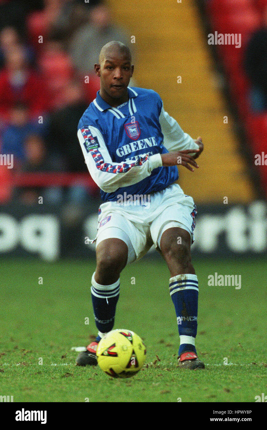 TITUS BRAMBLE IPSWICH TOWN FC 20 December 1998 Stock Photo - Alamy