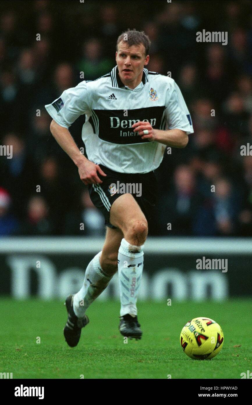 SIMON MORGAN FULHAM FC 28 December 1998 Stock Photo - Alamy