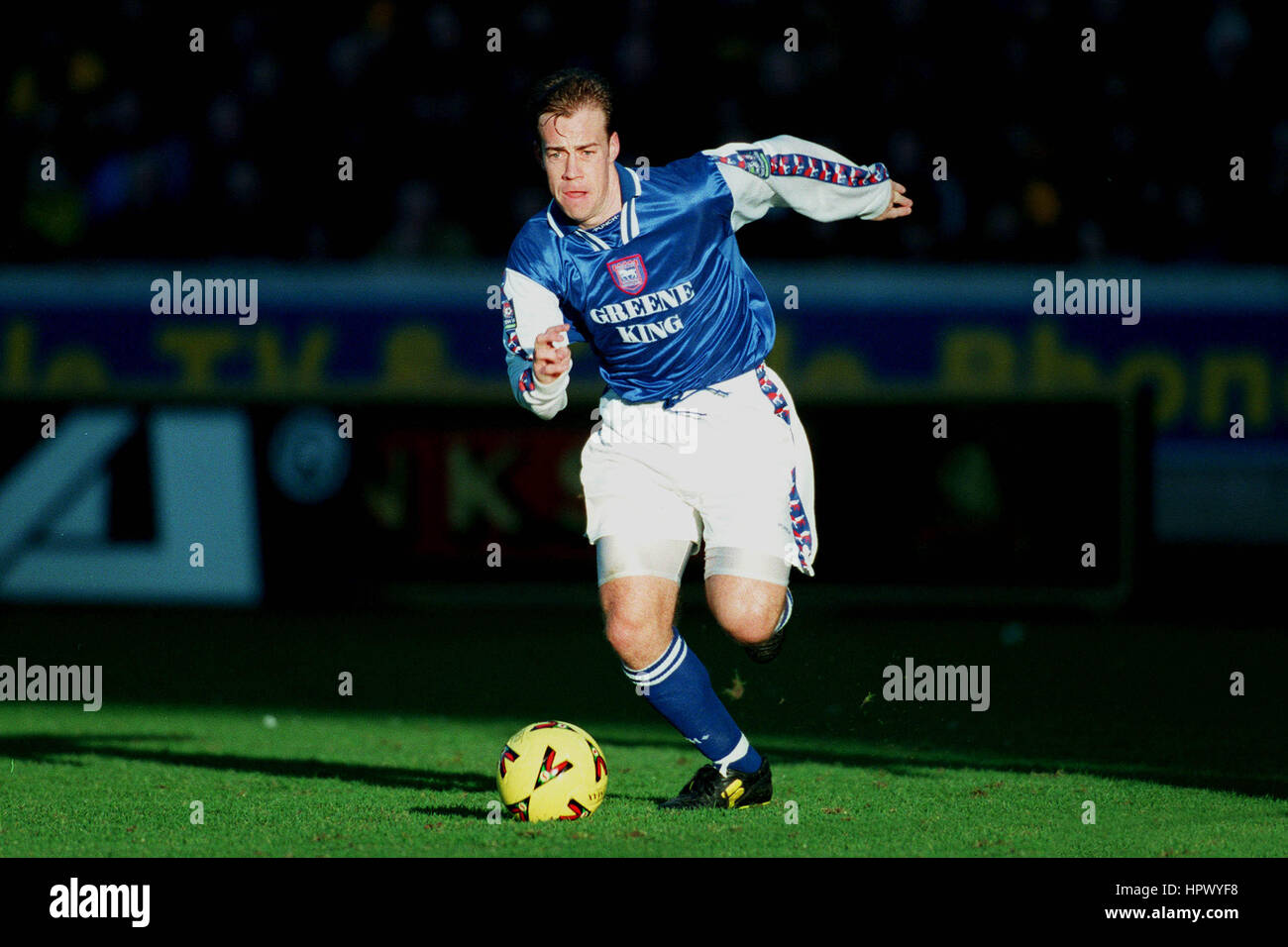 JAMIE CLAPHAM IPSWICH TOWN FC 28 December 1998 Stock Photo - Alamy