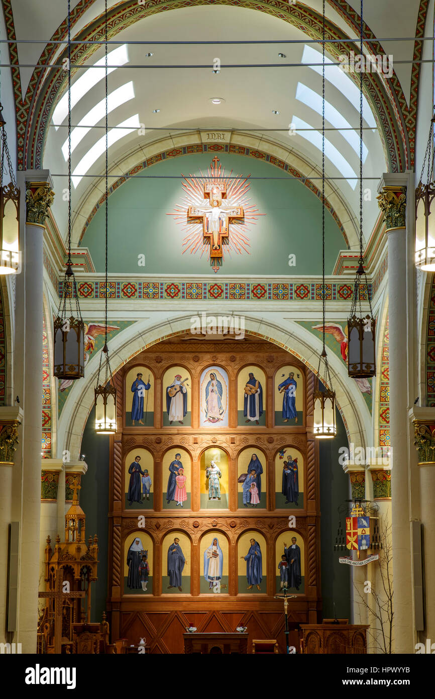 Retablo (altarpiece), Cathedral of St. Francis of Assisi (1886) (Santa ...