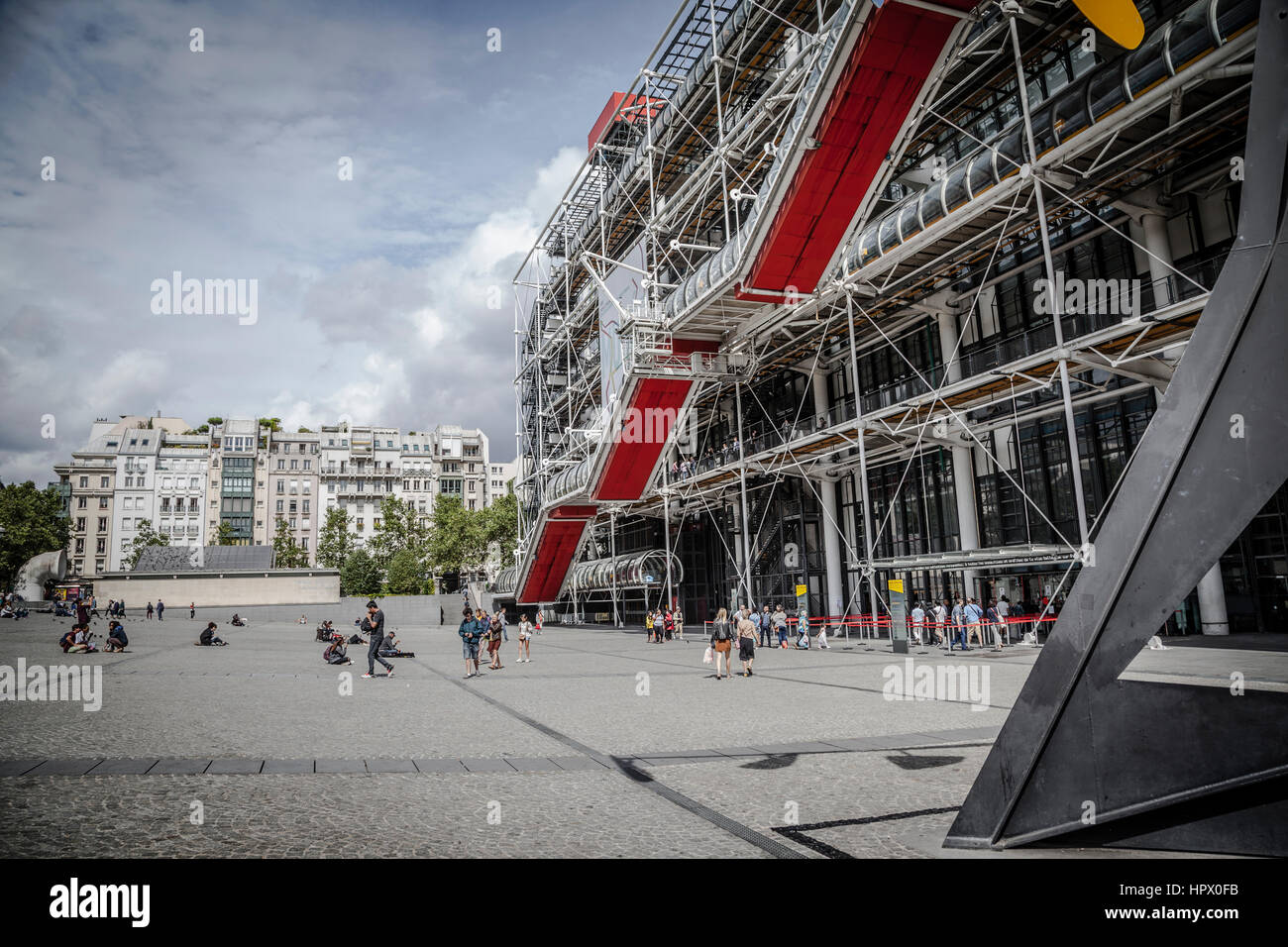 George pompidou square hi-res stock photography and images - Alamy