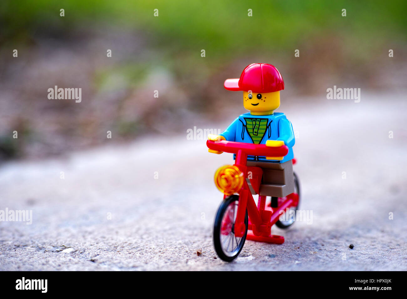 Lego man boy hi-res stock photography and images - Alamy