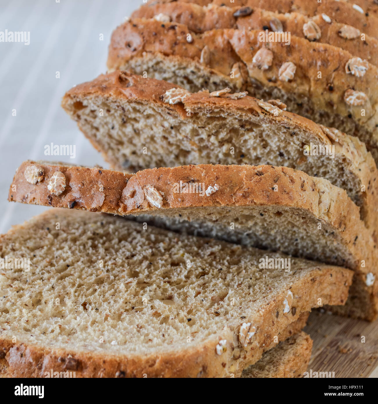 Macro multi grain toast hi-res stock photography and images - Alamy