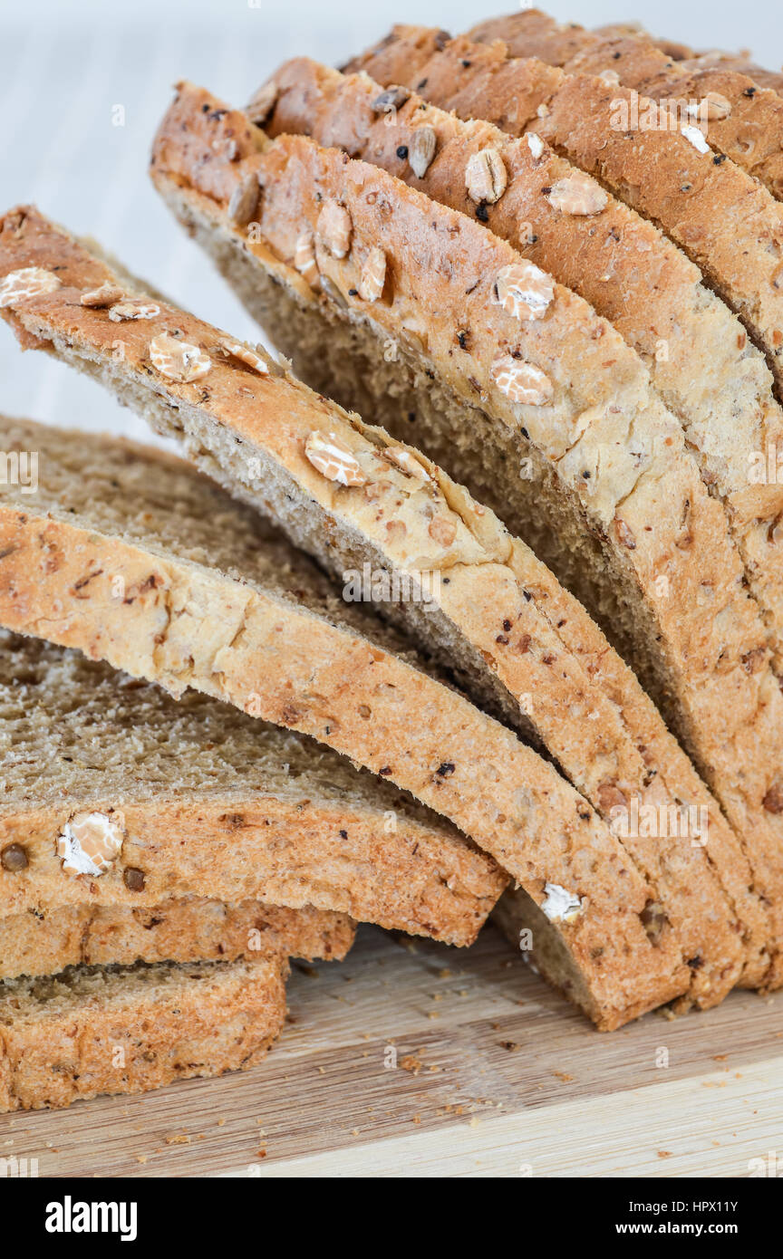 Macro multi grain toast hi-res stock photography and images - Alamy