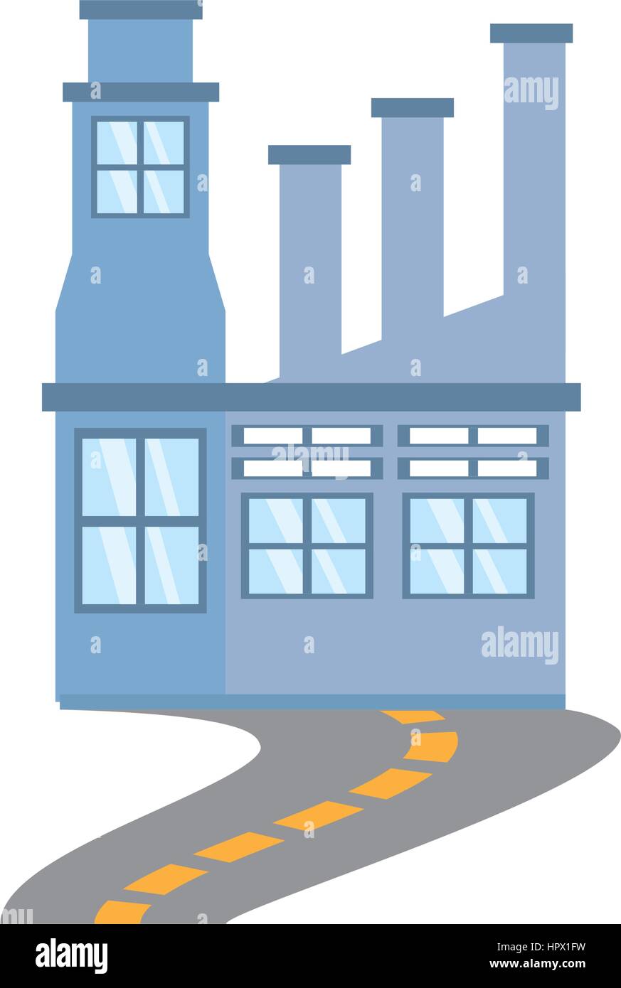 Production district Stock Vector Images - Alamy