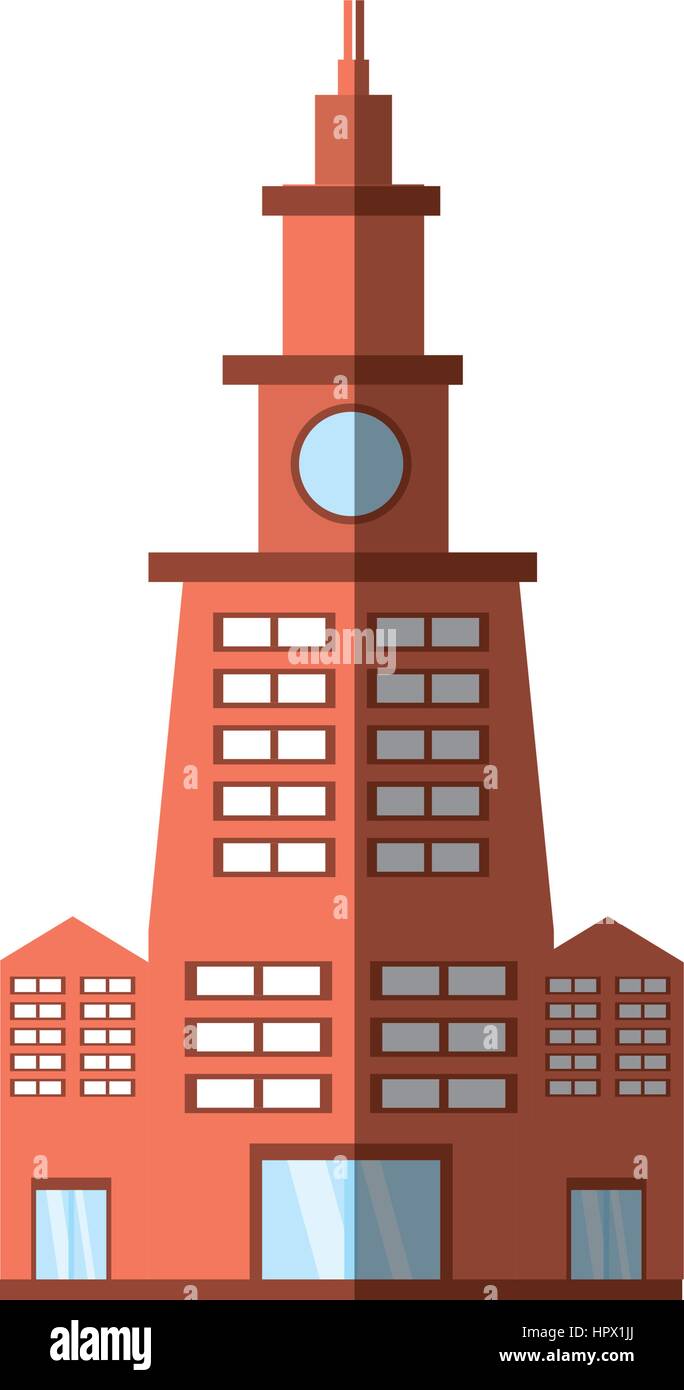 building contemporary city shadow Stock Vector Image & Art - Alamy