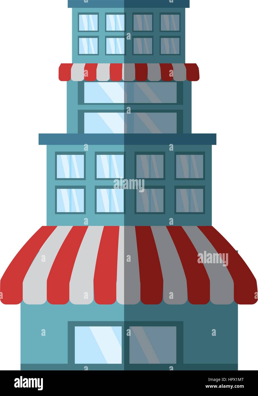 building store market shadow Stock Vector Image & Art - Alamy