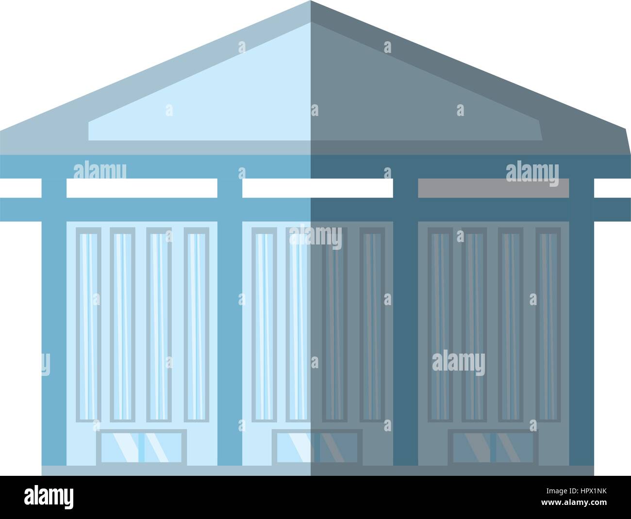 building shopping mall shadow Stock Vector Image & Art - Alamy