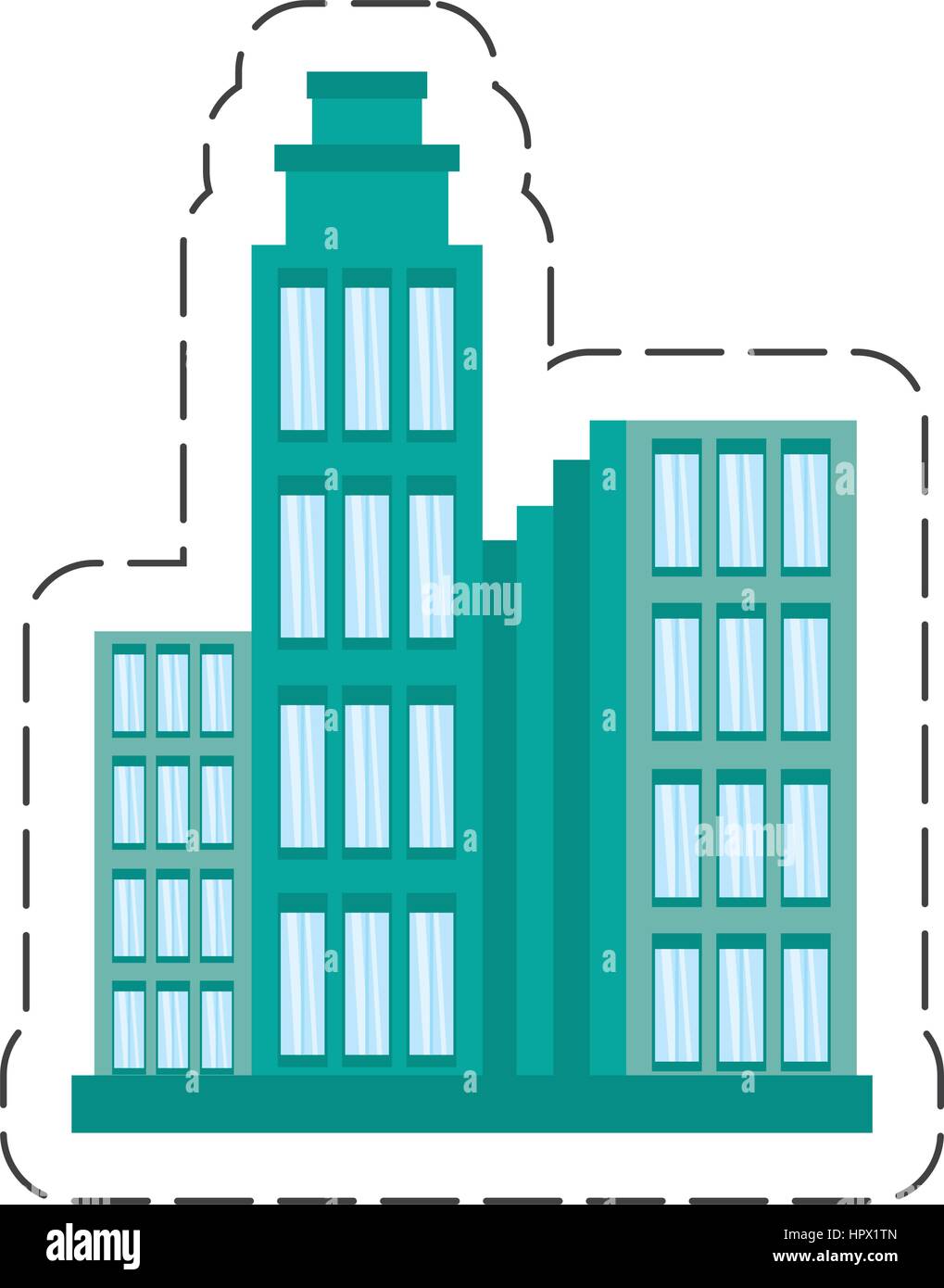 cartoon building architecture modern Stock Vector Image & Art - Alamy