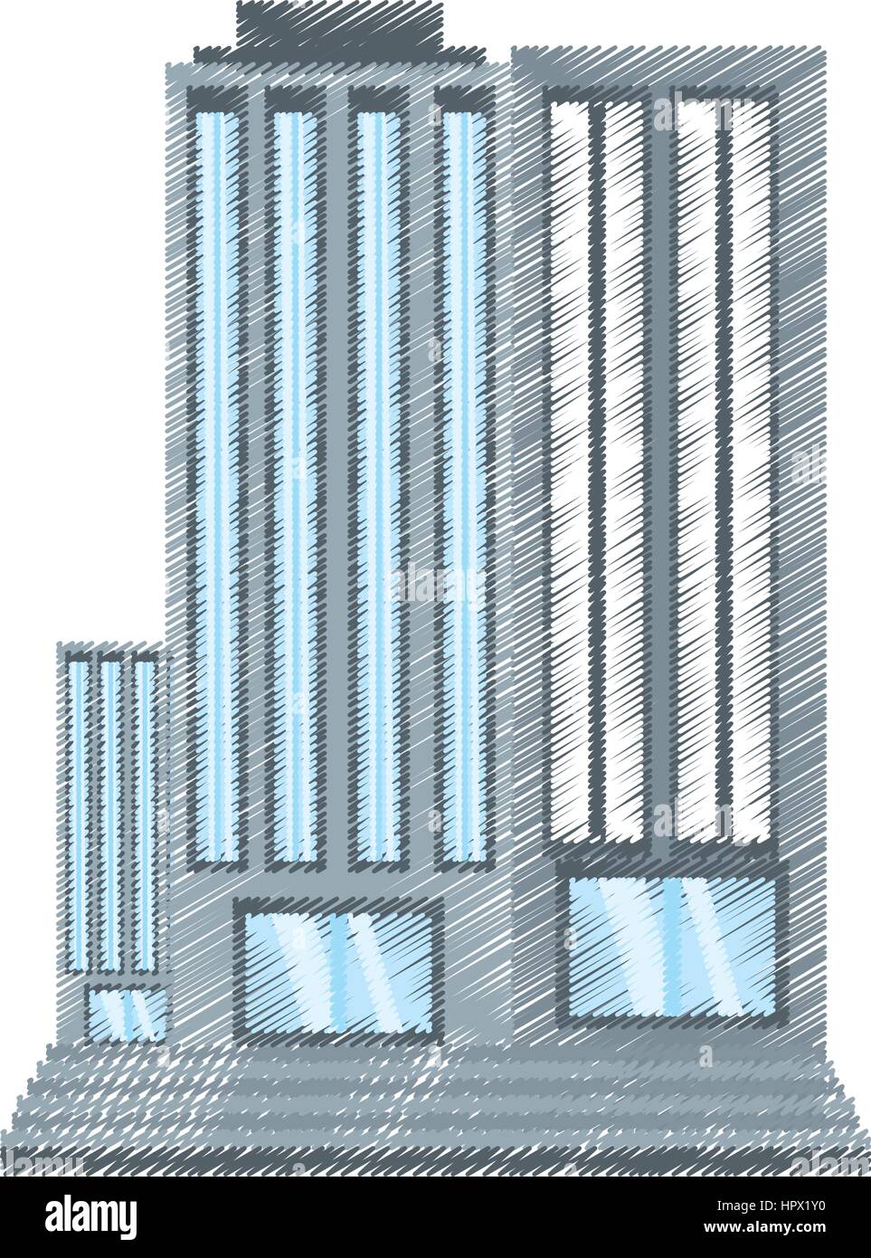 Drawing building living place hi-res stock photography and images - Alamy