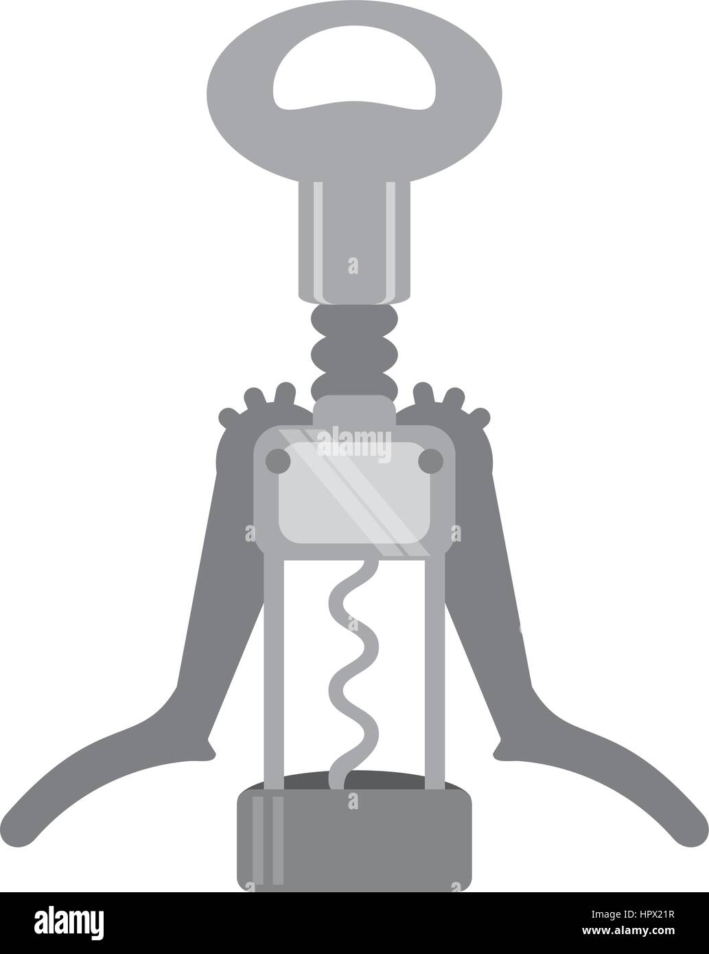 Cork screw opener Stock Vector Images - Alamy