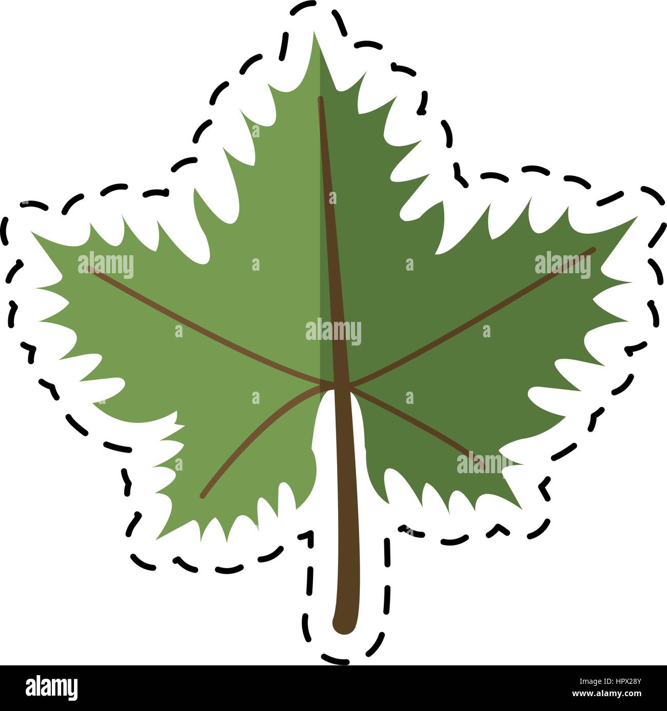 cartoon leave grape wine symbol Stock Vector Image & Art - Alamy