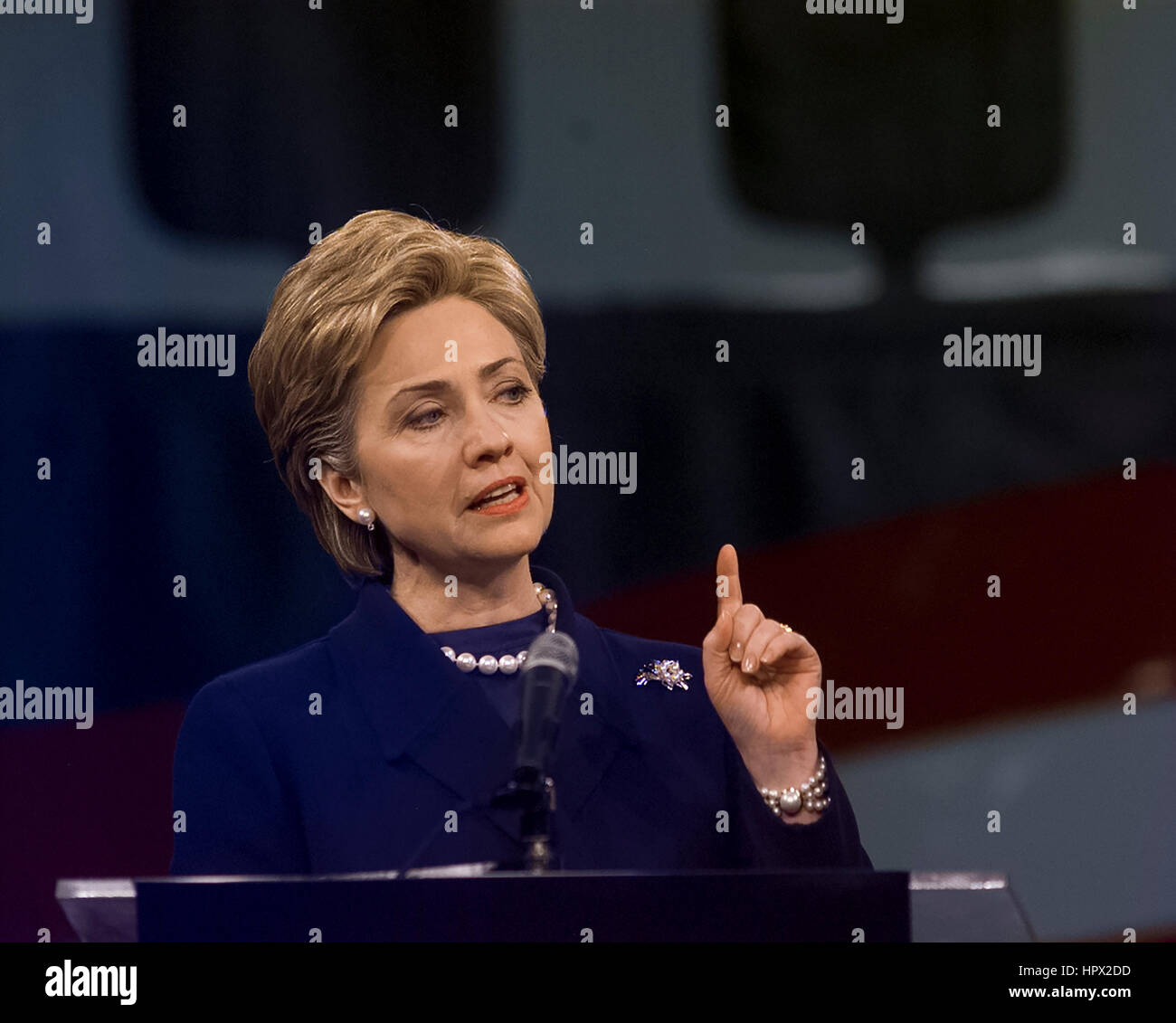 First lady hillary clinton hi-res stock photography and images - Alamy