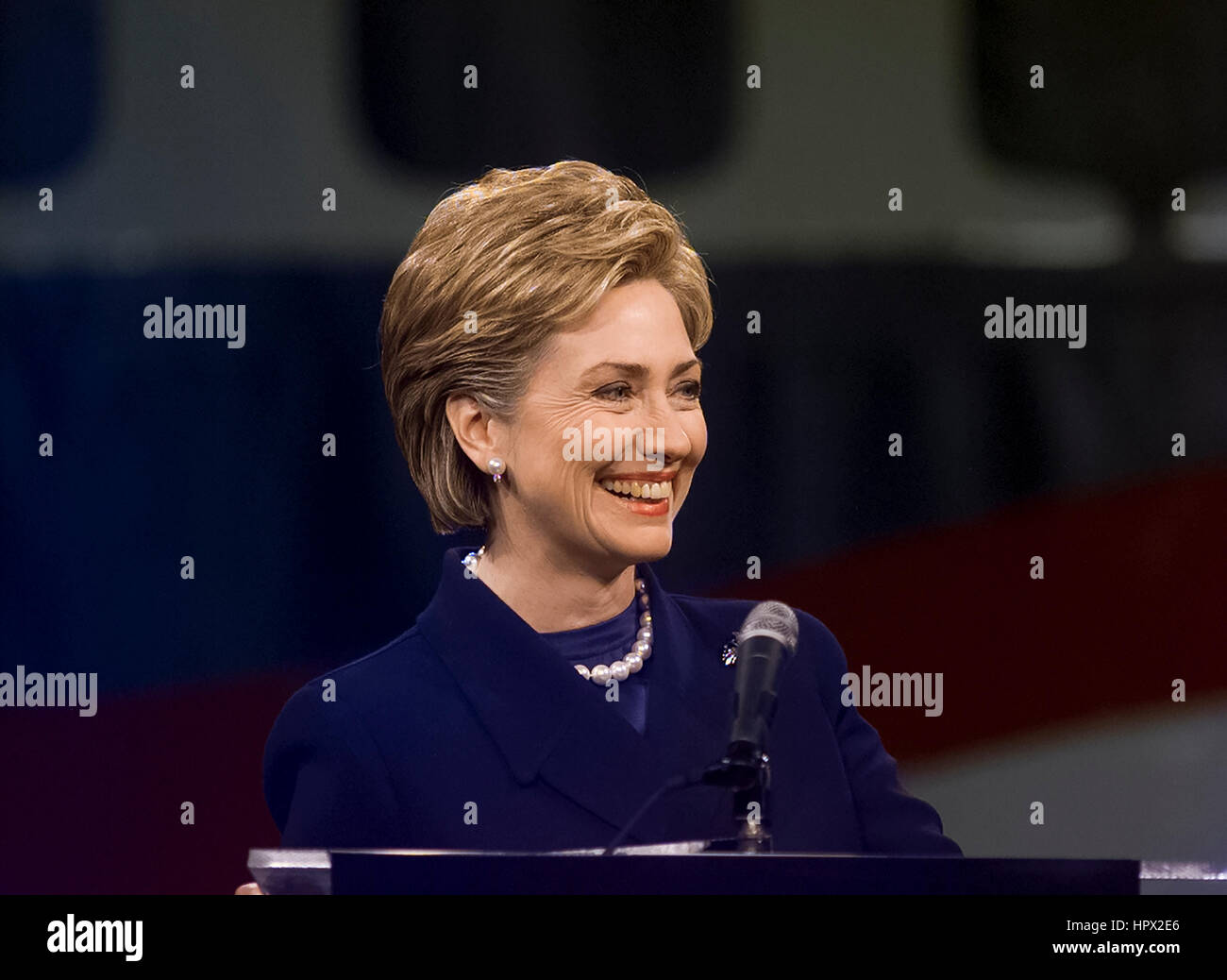 First Lady Hillary Clinton officially announces her candidacy for the ...