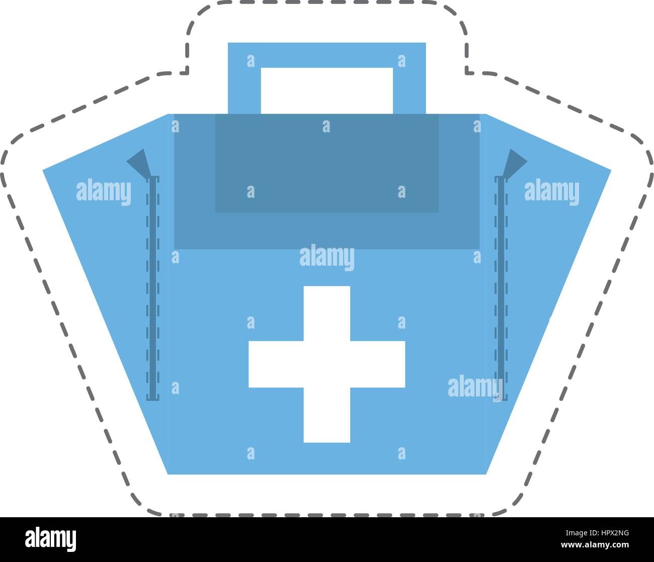 cartoon first aid kit case Stock Vector Image & Art - Alamy