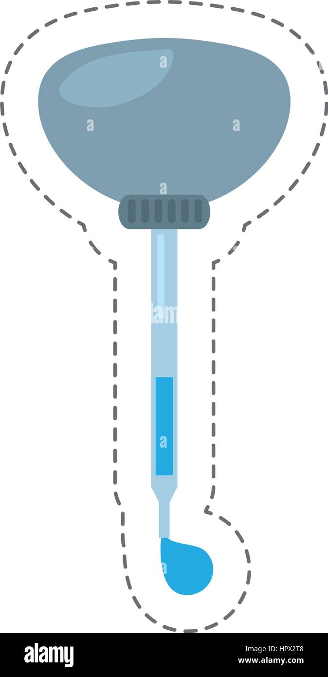 Cartoon dropper laboratory equipment Stock Vector Images - Alamy