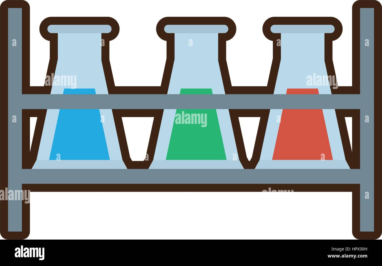test tube laboratory research rack Stock Vector Image & Art - Alamy