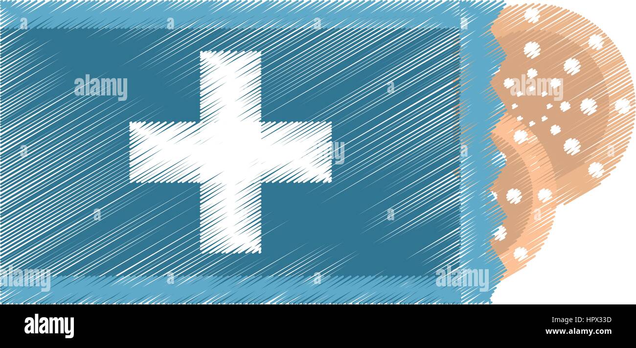 drawing package with medical band aid Stock Vector Image & Art - Alamy