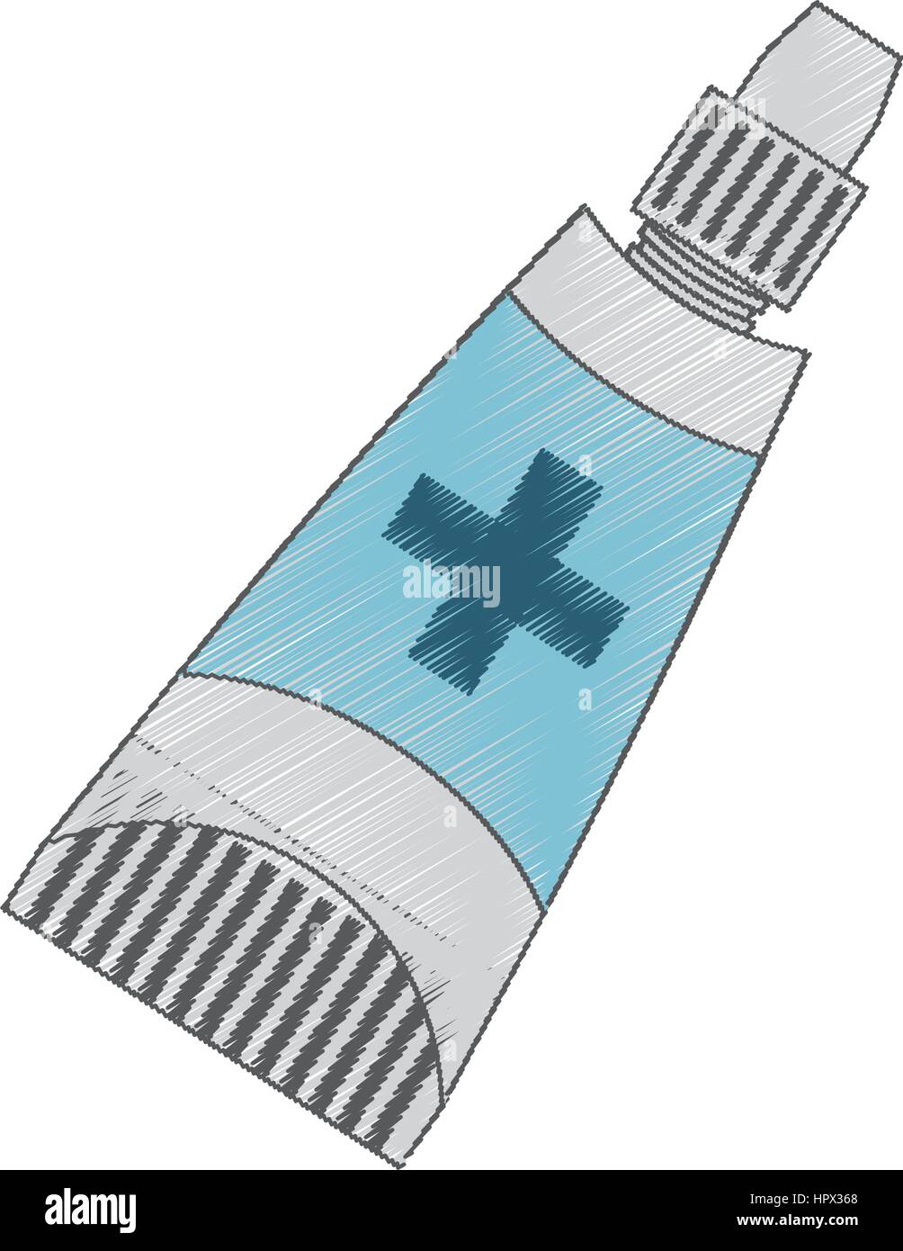 drawing medicine cream tube plastic Stock Vector Image & Art - Alamy