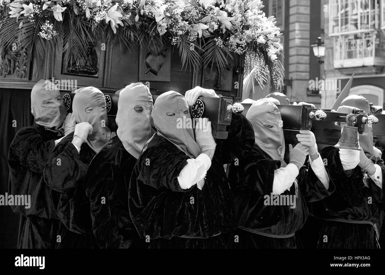 Christian procession cross Black and White Stock Photos & Images - Alamy