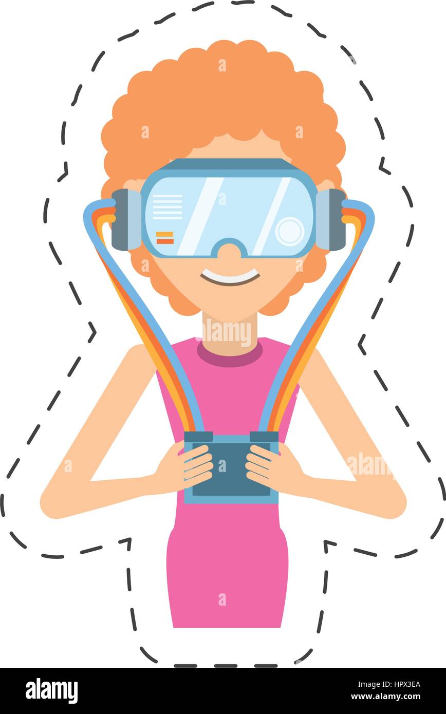 Vr Headset Stock Vector Images - Alamy