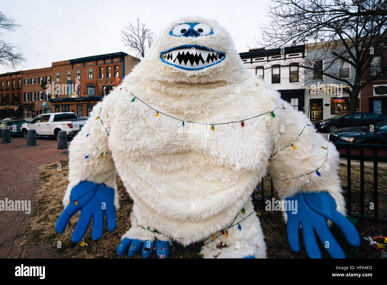 Abominable Snowman Monsters Inc Costume