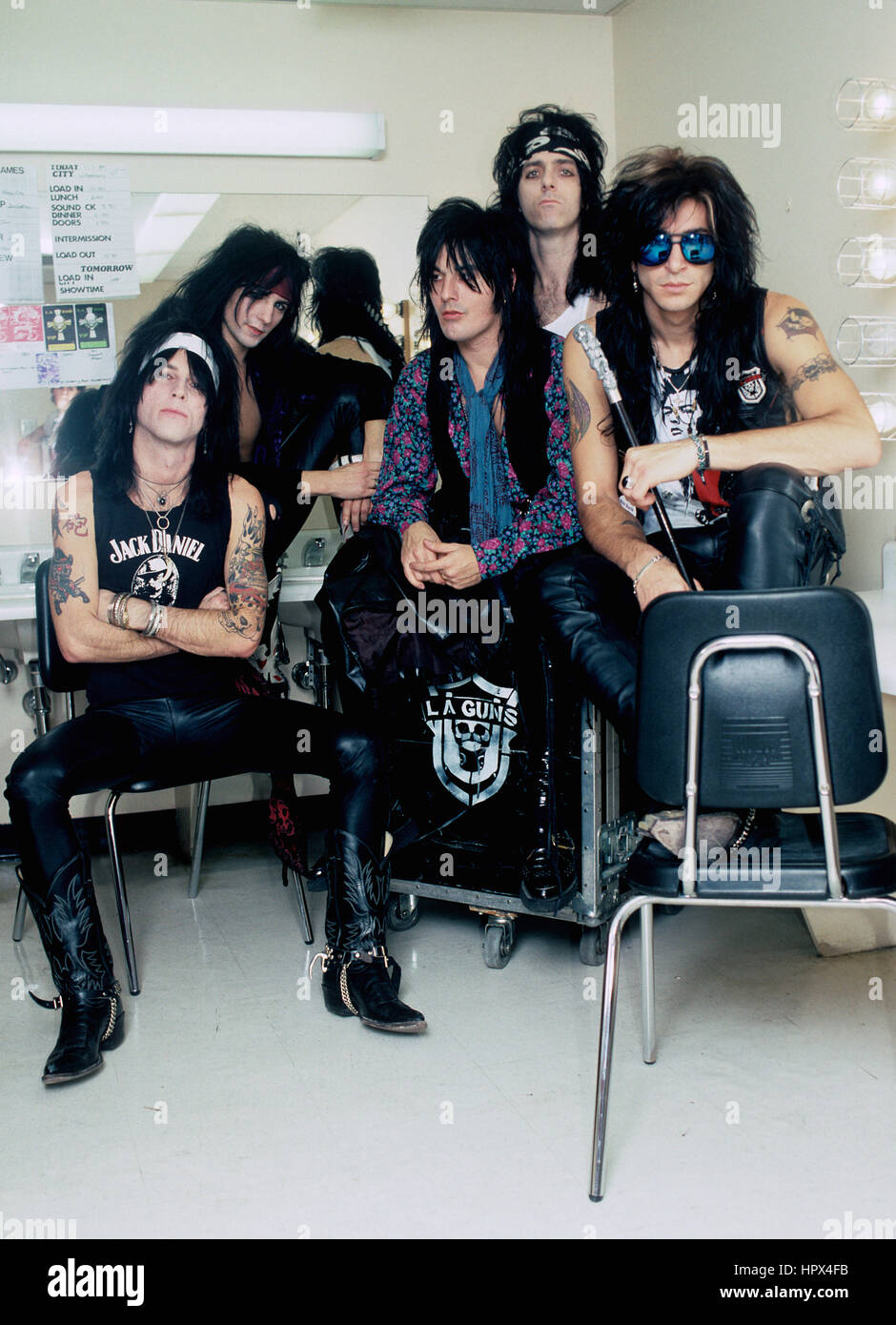 L.A Guns photographed by Jon Perrin Stock Photo - Alamy