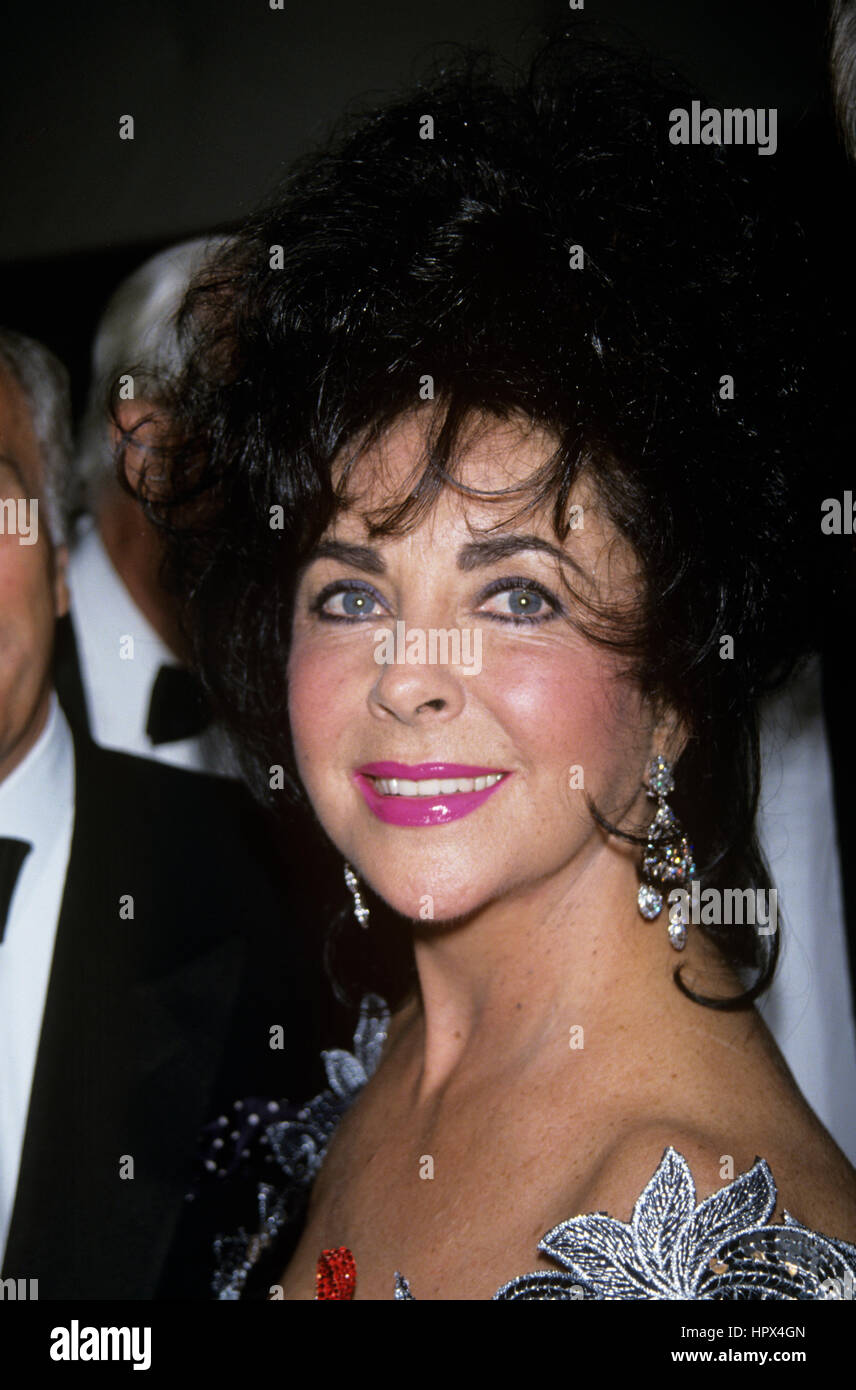 Elizabeth Taylor photographed on March 11 1993 Stock Photo - Alamy