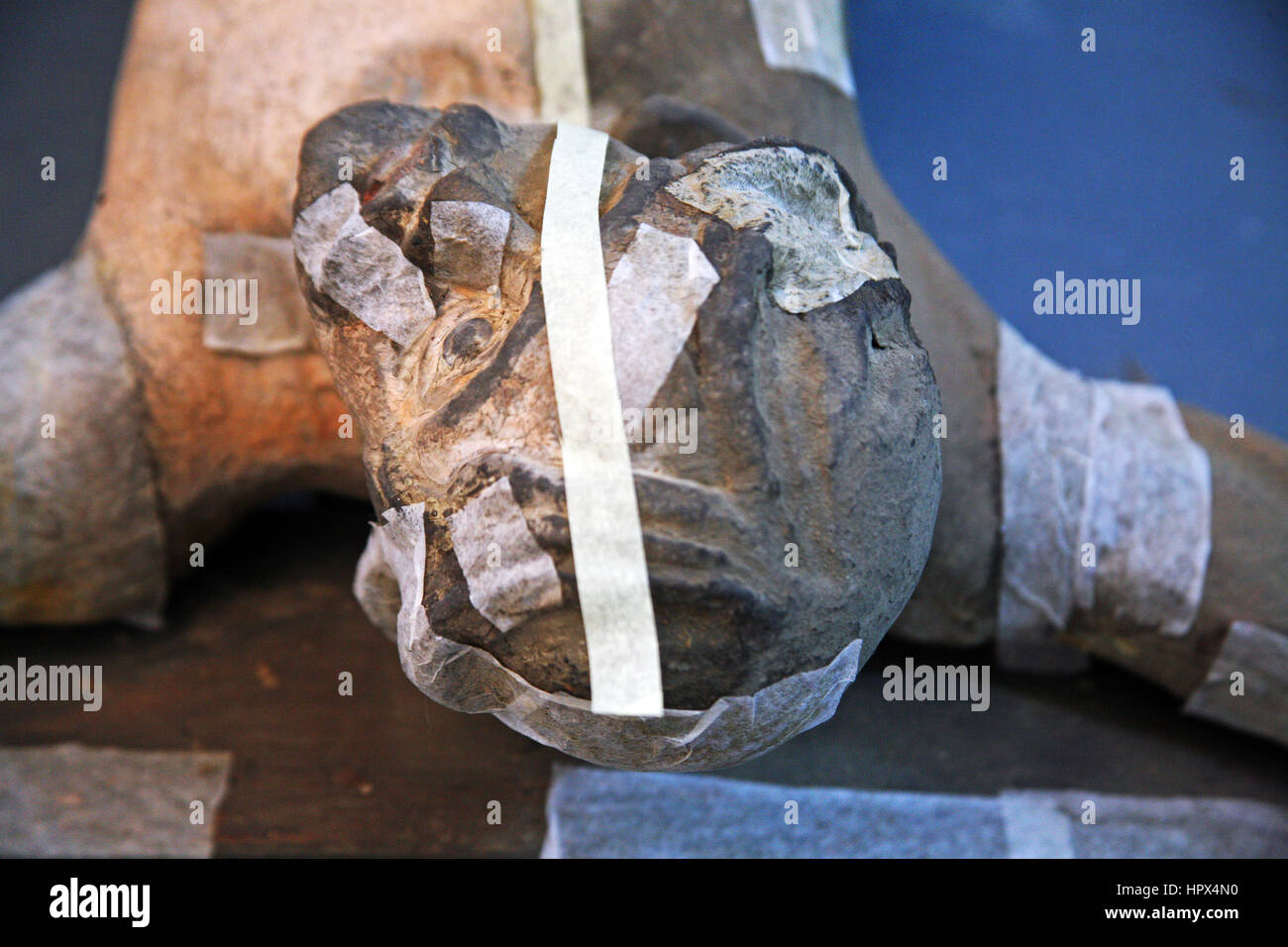 Jesus Christ old crucifix restauration,Zagreb,Croatia,Europe,2 Stock ...