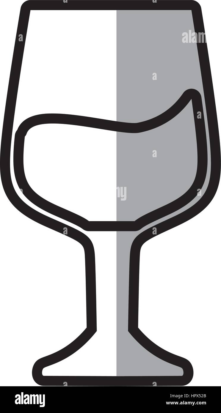 glass cup drink outline Stock Vector Image & Art - Alamy