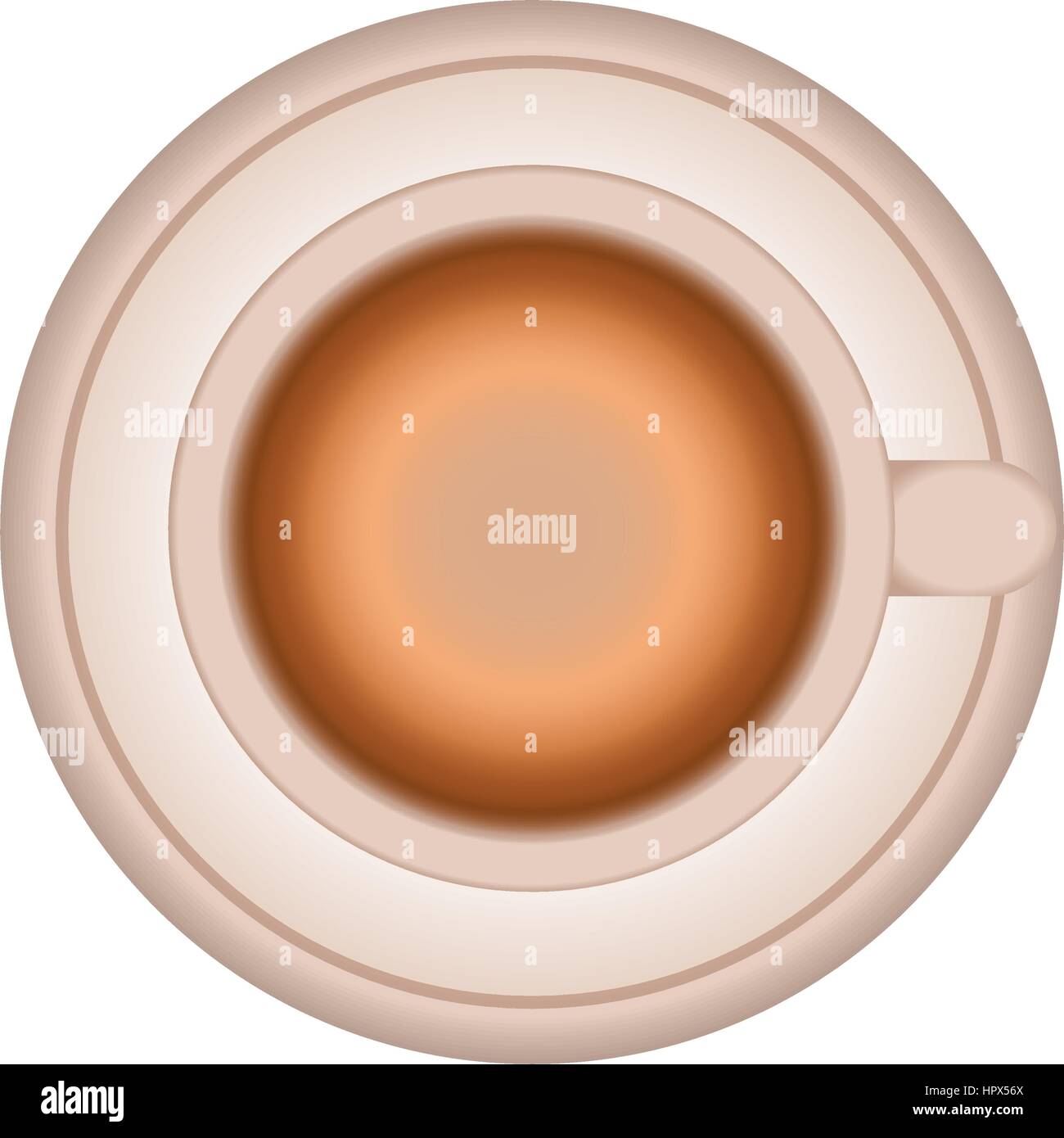 cup coffee plate design Stock Vector Image & Art - Alamy