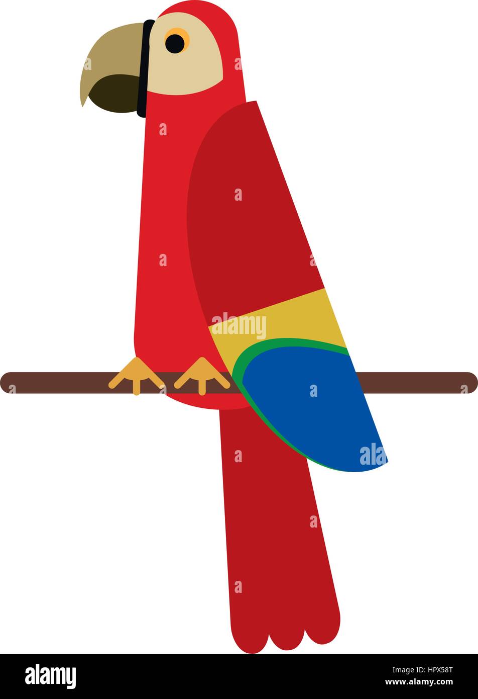 Scarlet rainbow Stock Vector Images - Alamy