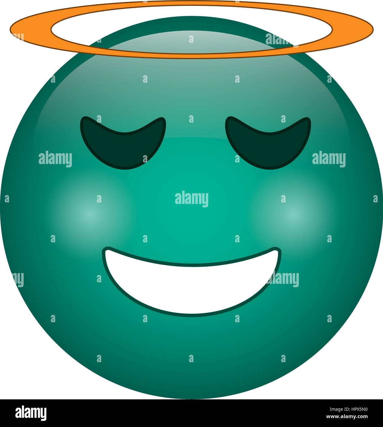 Angel Emoticon High Resolution Stock Photography and Images - Alamy