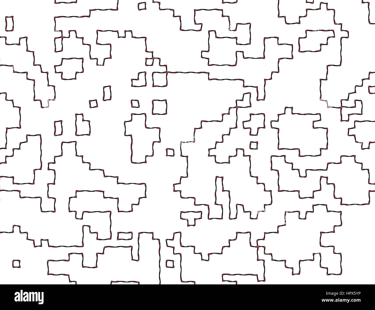 abstract geometric rectangular lines Stock Photo - Alamy